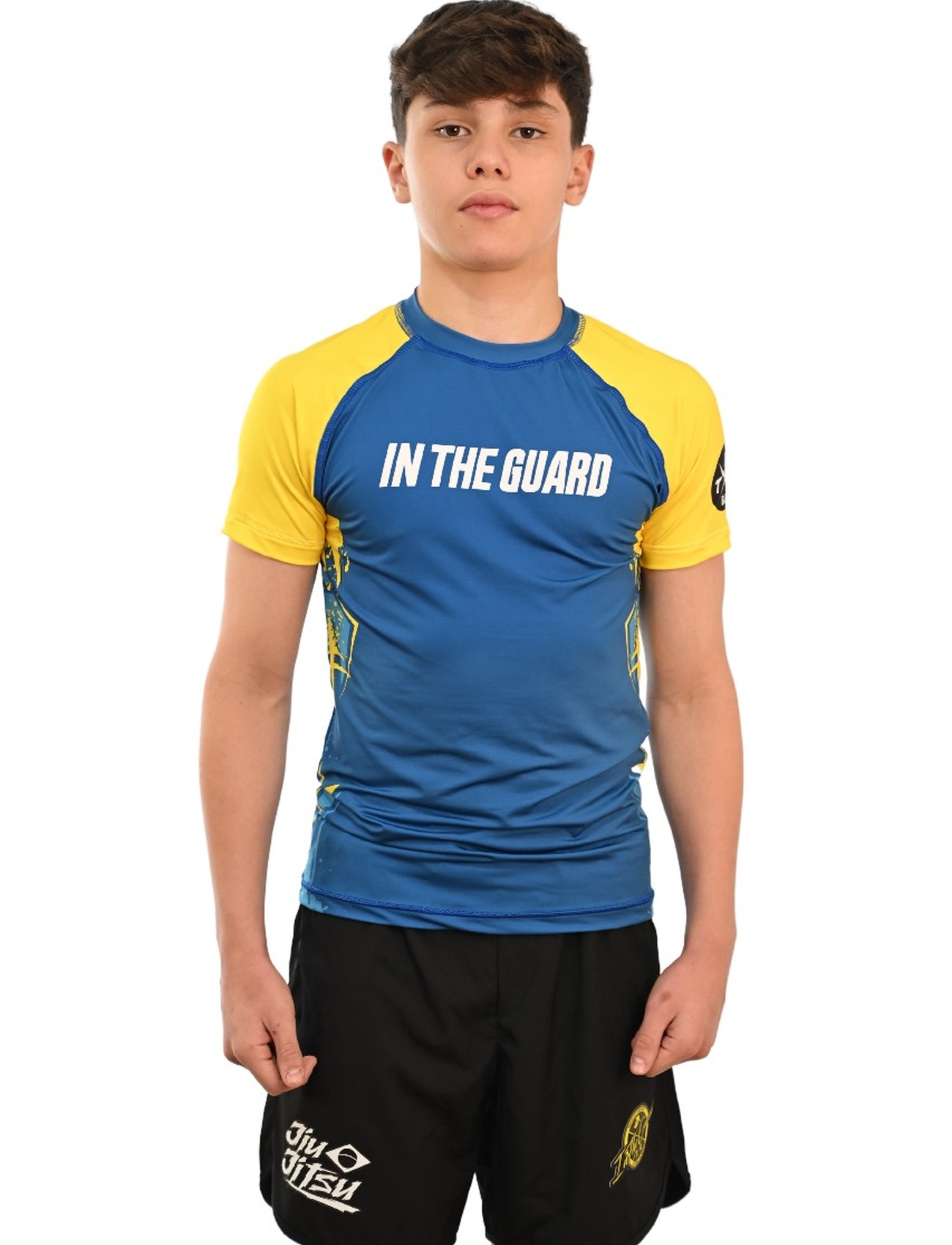 Rash Guard Infantil Brasil Azul